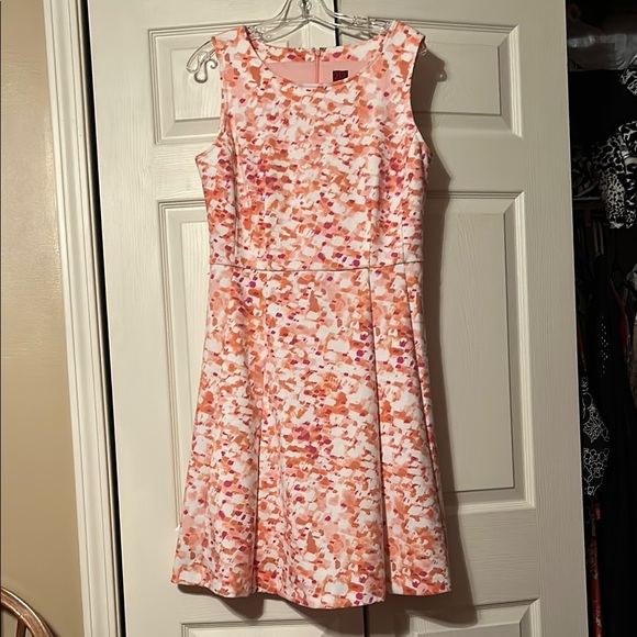 212 Collection | Dresses | 22 Collection Med Pink And Orange Sleeveless ...